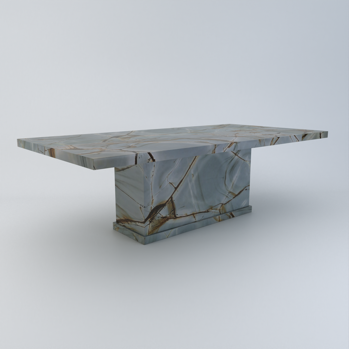 Athena Marble Dining Table – Steve Bristow Furniture