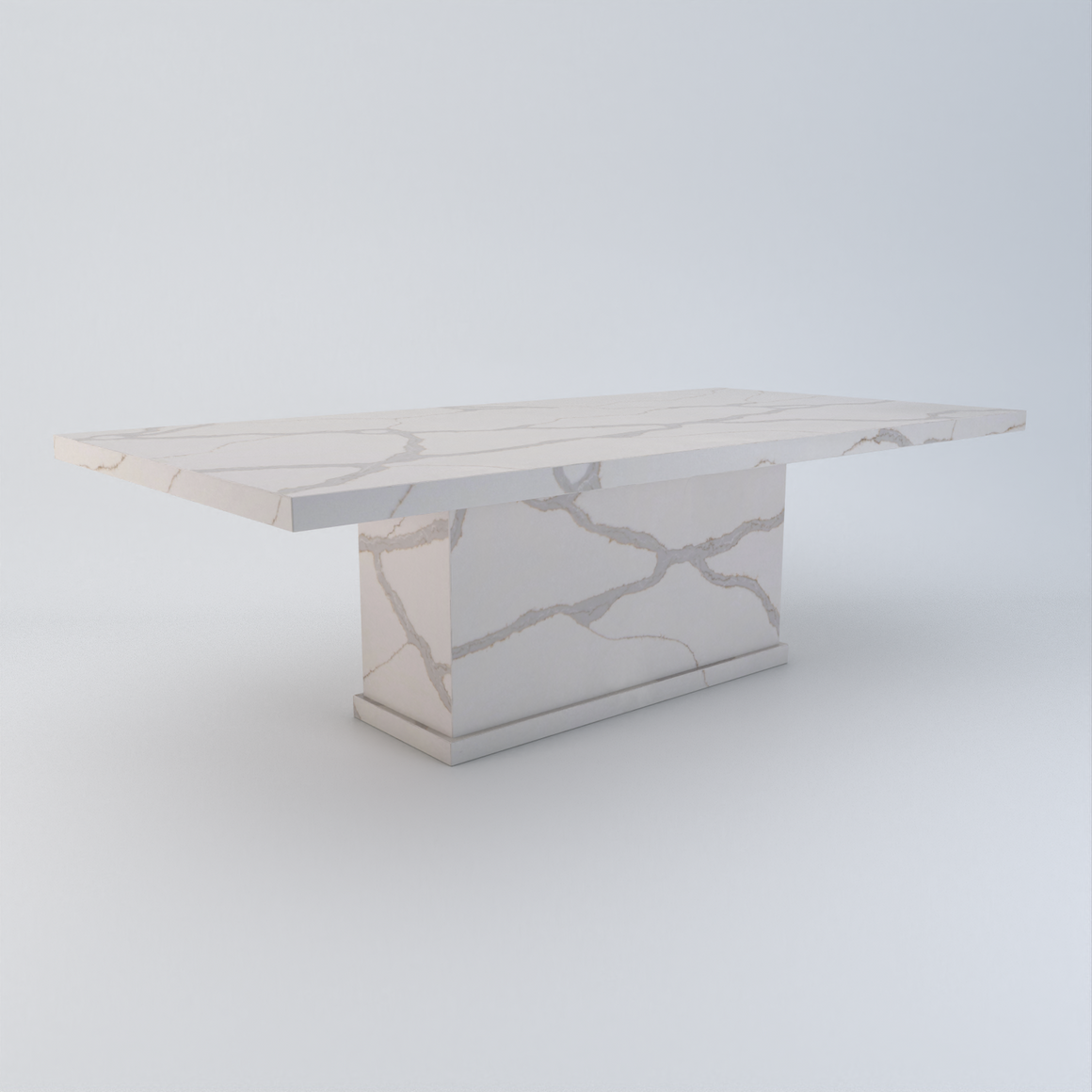 Athena Quartz Dining Table – Steve Bristow Furniture