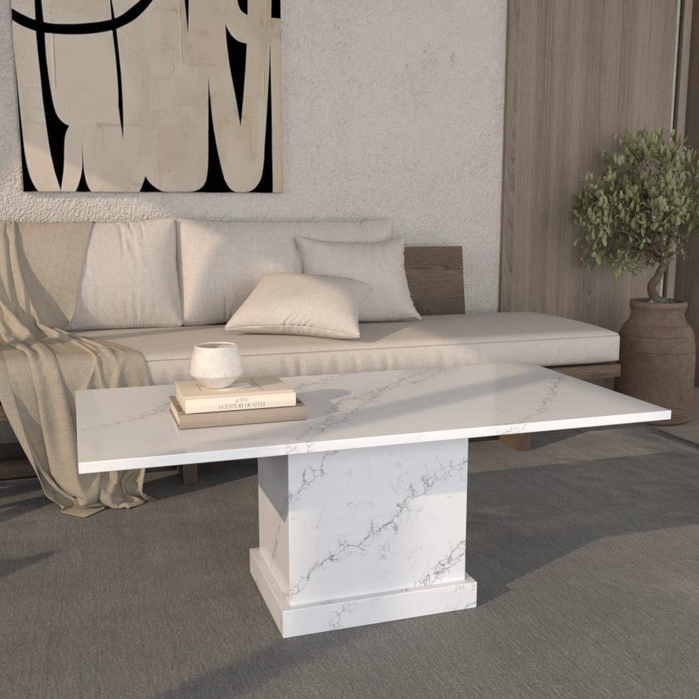 Athena Quartz Rectangular Coffee Table – Steve Bristow Furniture