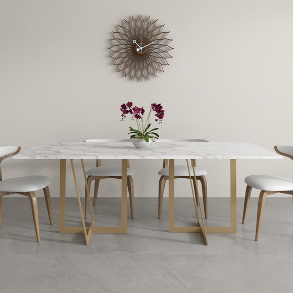 Capri Marble Dining Table – Steve Bristow Furniture