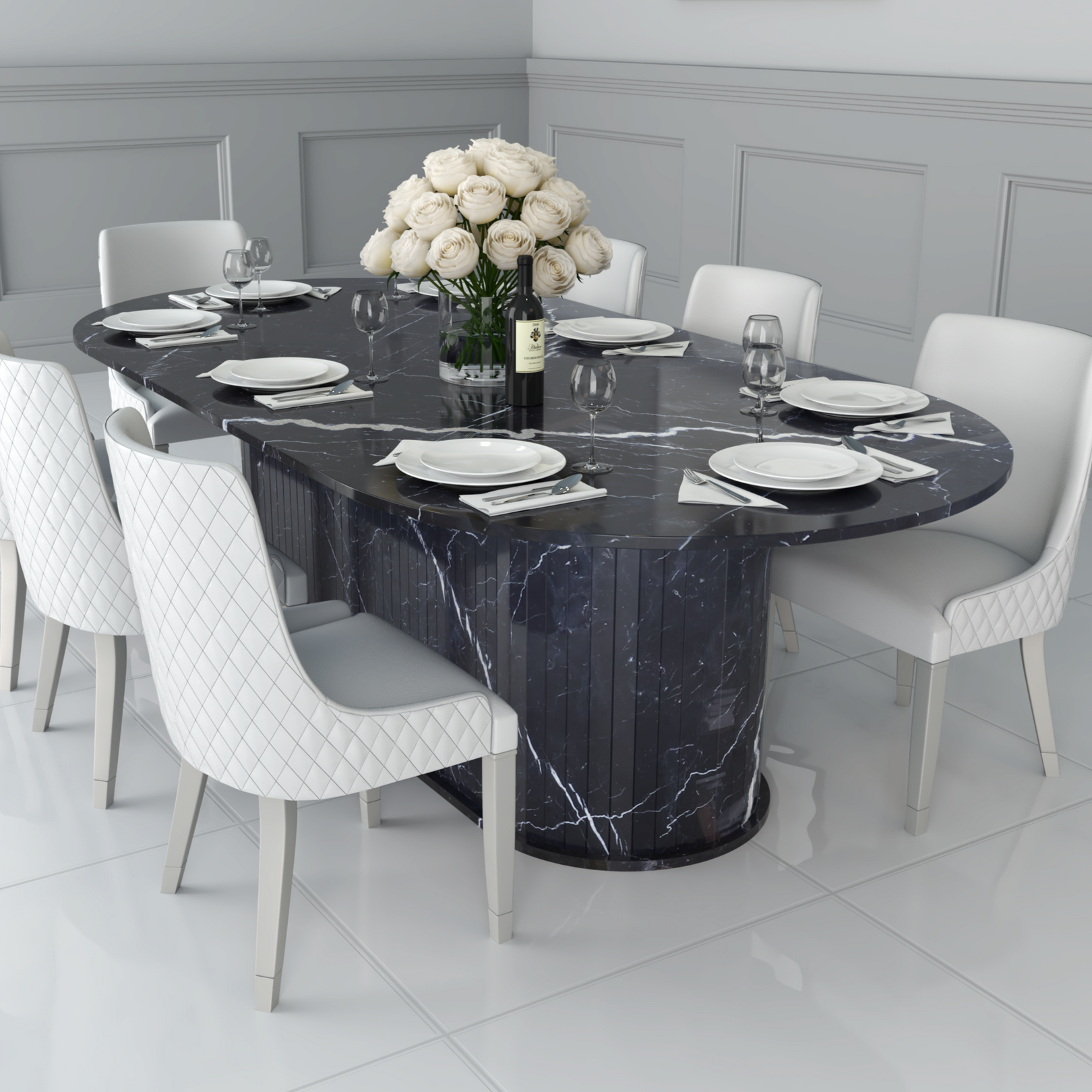 Venezia Marble Dining Table – Steve Bristow Furniture