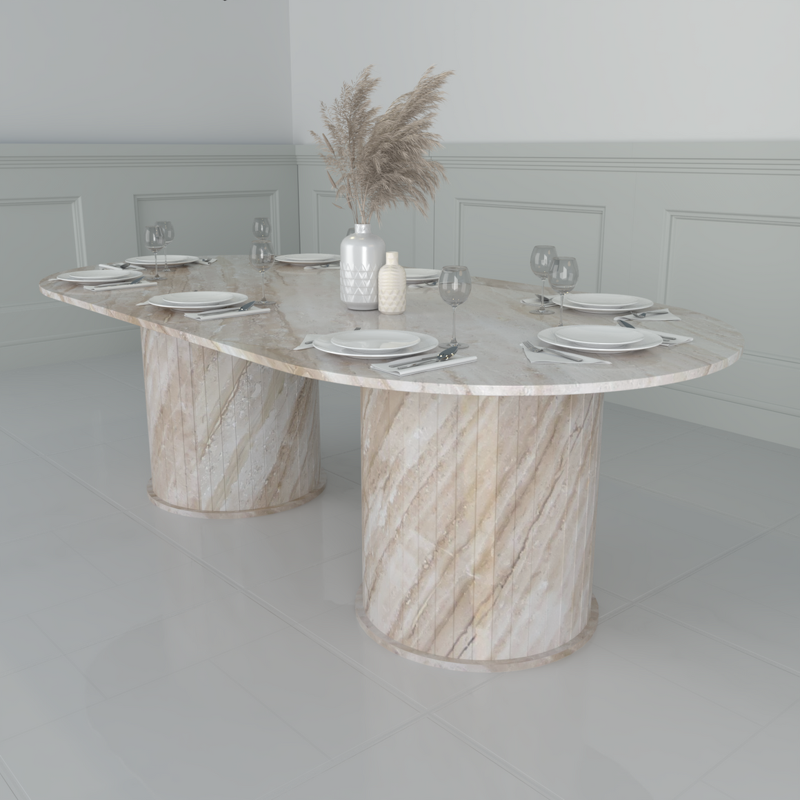 Grecian Marble Dining Table – Steve Bristow Furniture