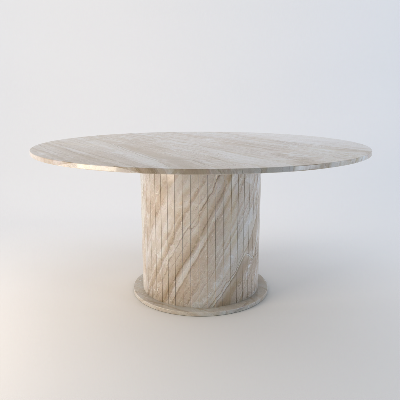 Grecian Single Base Marble Dining Table – Steve Bristow Furniture