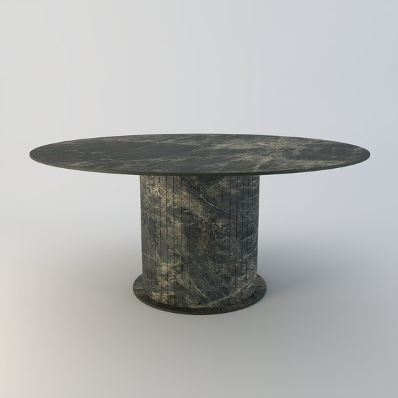 Grecian Single Base Sintered Stone Dining Table – Steve Bristow Furniture
