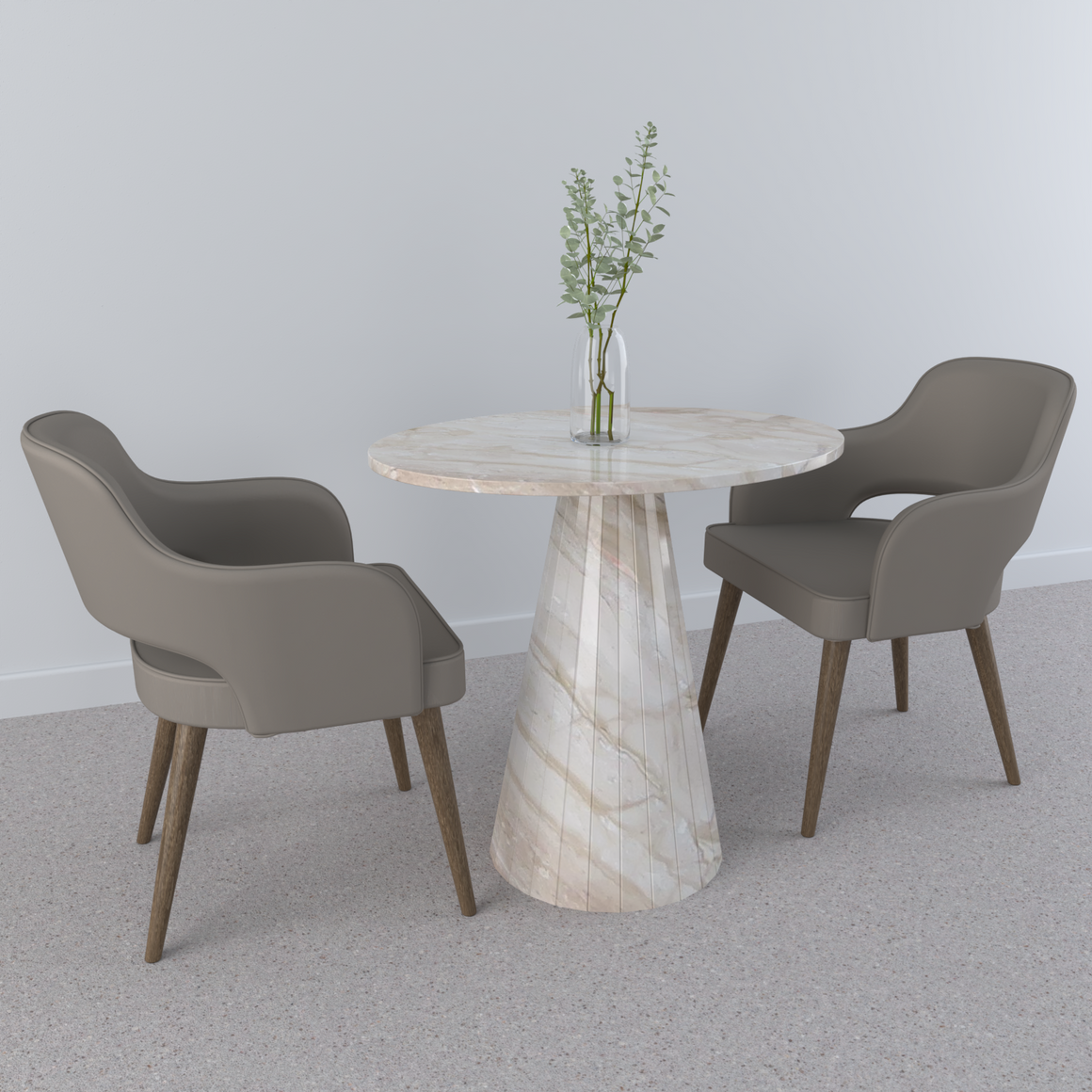 Lusso Small Marble Dining Table – Steve Bristow Furniture