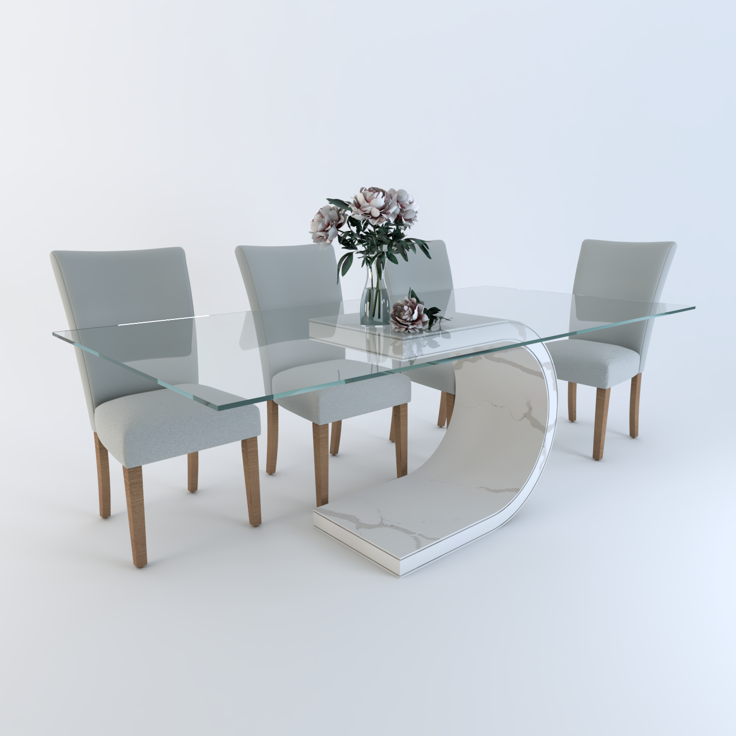 Ferrara Quartz Dining Table – Steve Bristow Furniture