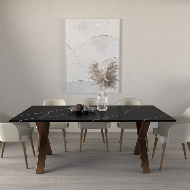 Traverso Quartz Dining Table – Steve Bristow Furniture