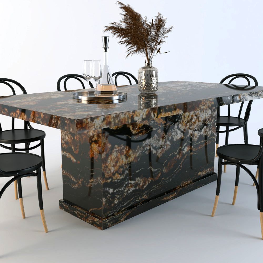 Athena Granite Dining Table – Steve Bristow Furniture